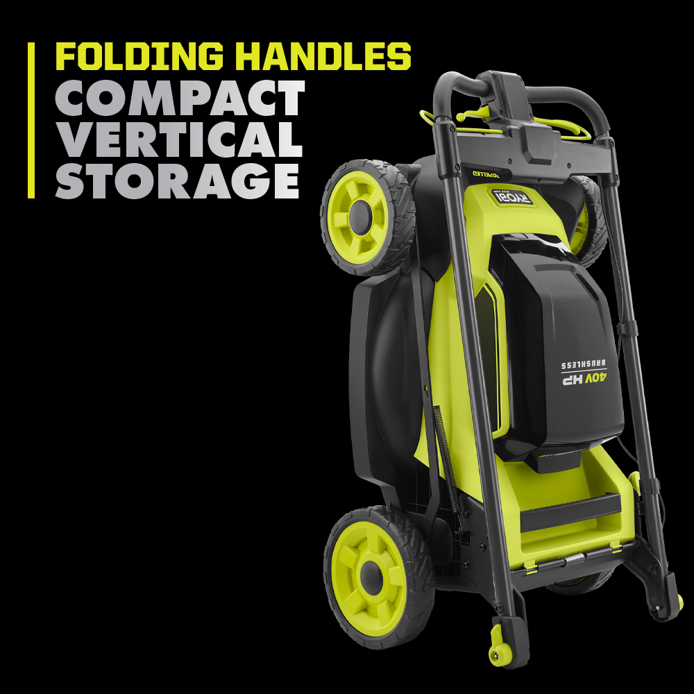 Ryobi 40V HP Brushless 20" Self-Propelled Multi-Blade Mower (RY401260 ...