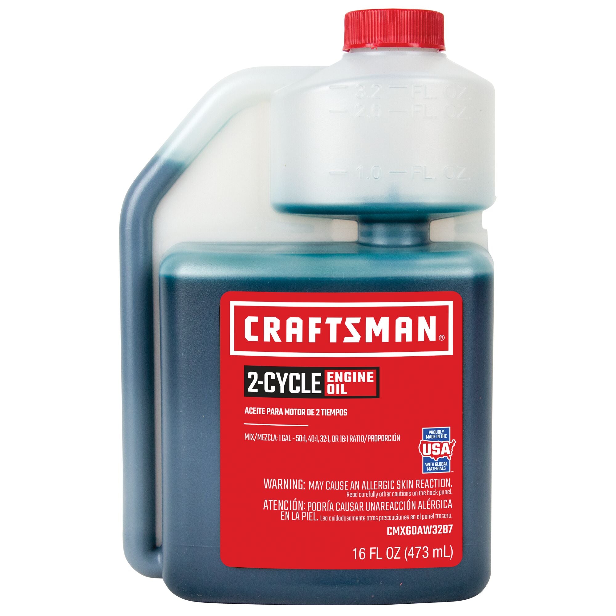 Craftsman Universal 2-Cycle Engine Oil Tip & Measure (16 oz ...