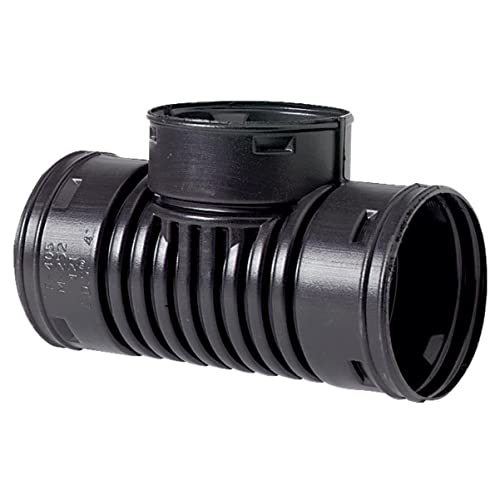 ADS (Advanced Drainage Systems) Set of 2 Snap Drain Tee 0421AA 4 In ...