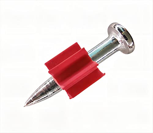 FVSCM 1" Powder Actuated Fasteners,.300 Head Diameter Drive Pins with ...