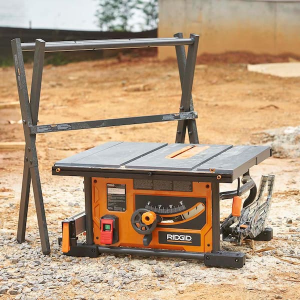 Ridgid 10 inch Pro Jobsite Table Saw with Scissor Stand (R4540) - Toolstash