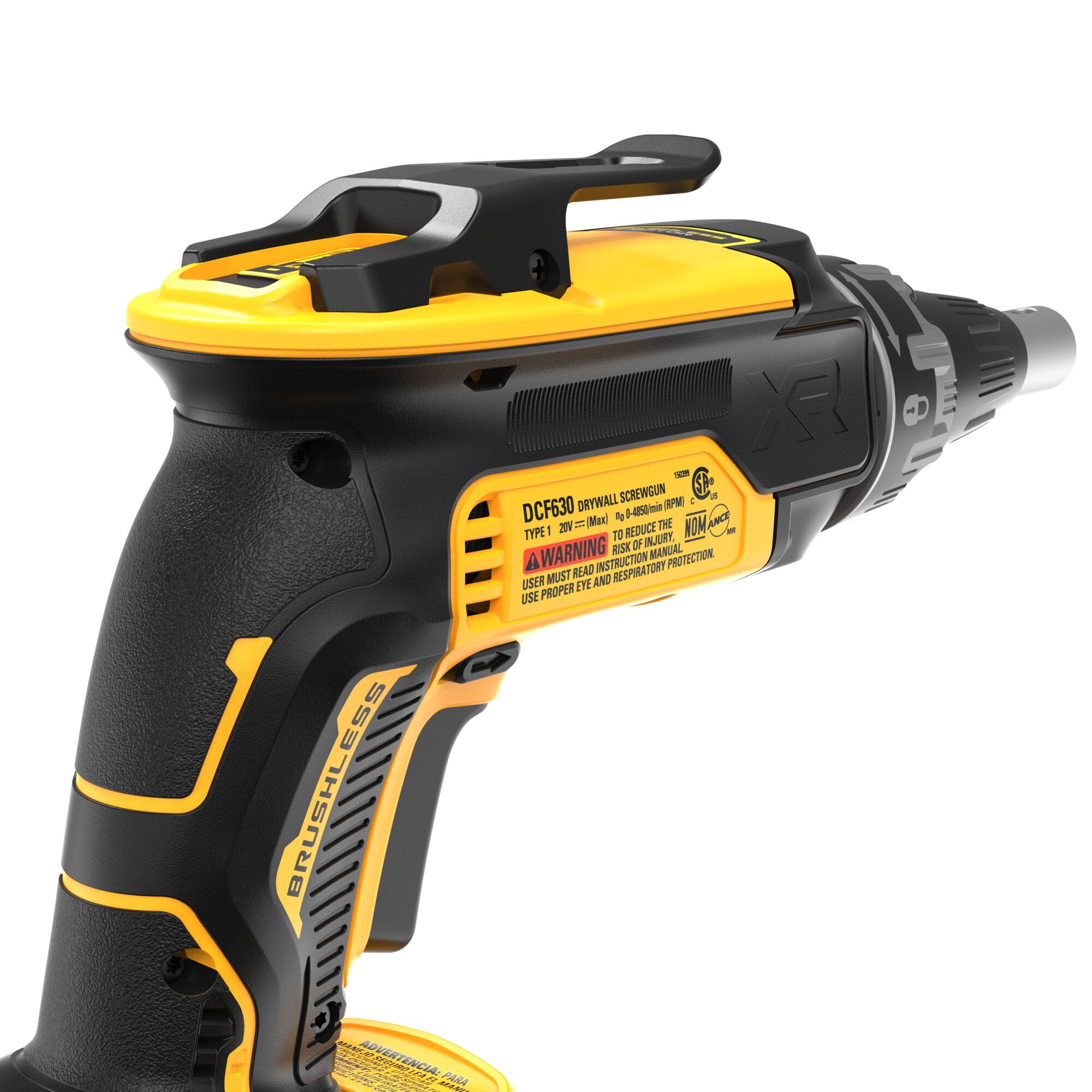 DeWalt 20V MAX XR Brushless Drywall Screw Gun (Tool Only) (DCF630B ...