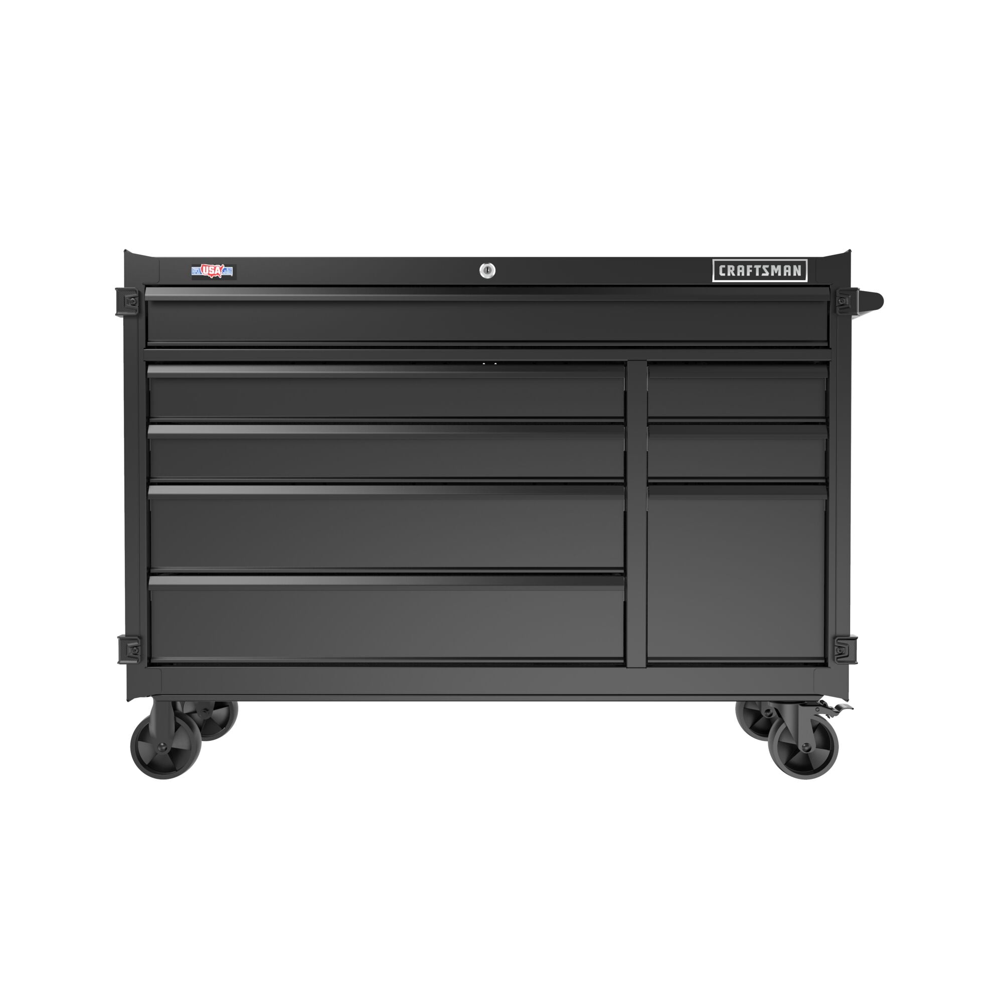 Craftsman Premium S2000 Series 52" Wide 8-Drawer Rolling Tool Cabinet ...