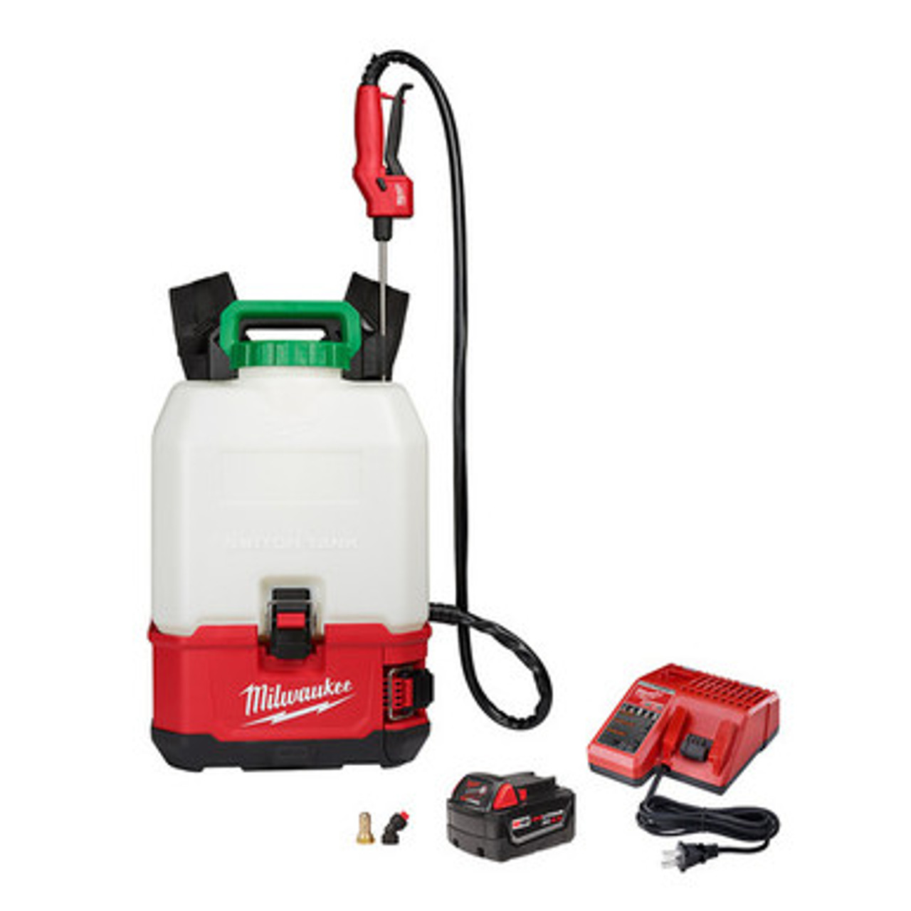 Milwaukee SWITCH TANK 4-Gallon Backpack Sprayer Kit (2820-21PS) - Toolstash