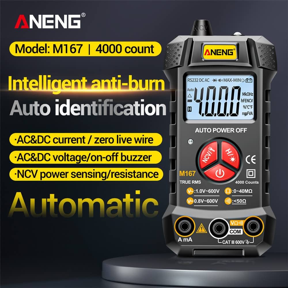 ANENG Digital Multimeter (M167) - Toolstash