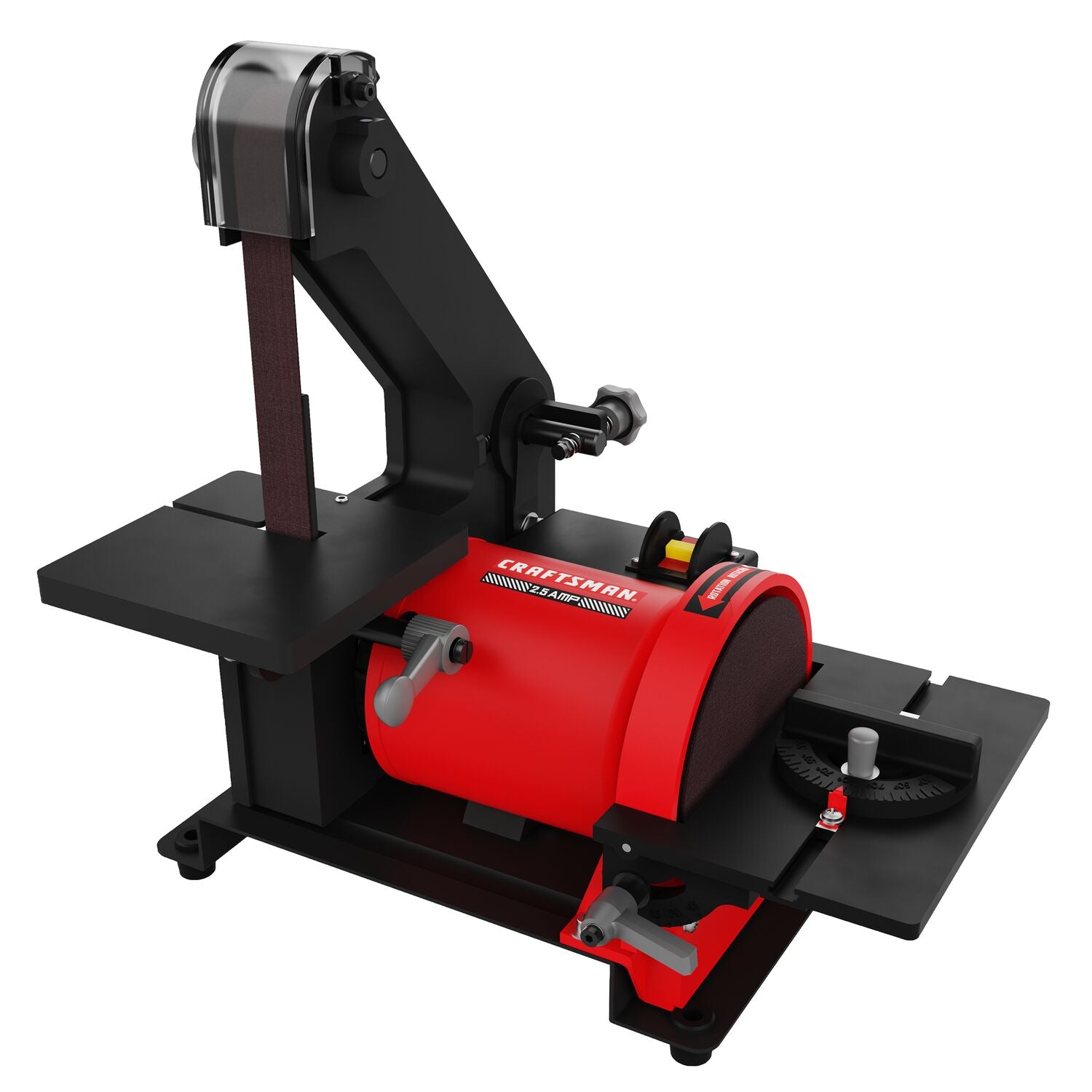 Craftsman 1-in x 5-in Belt and Disc Benchtop Sander (CMXXSAX69434608 ...