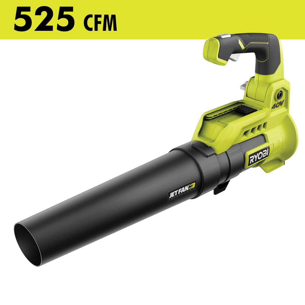Ryobi 40V 525 CFM Jet Fan Blower (RY40408BTL) - Toolstash