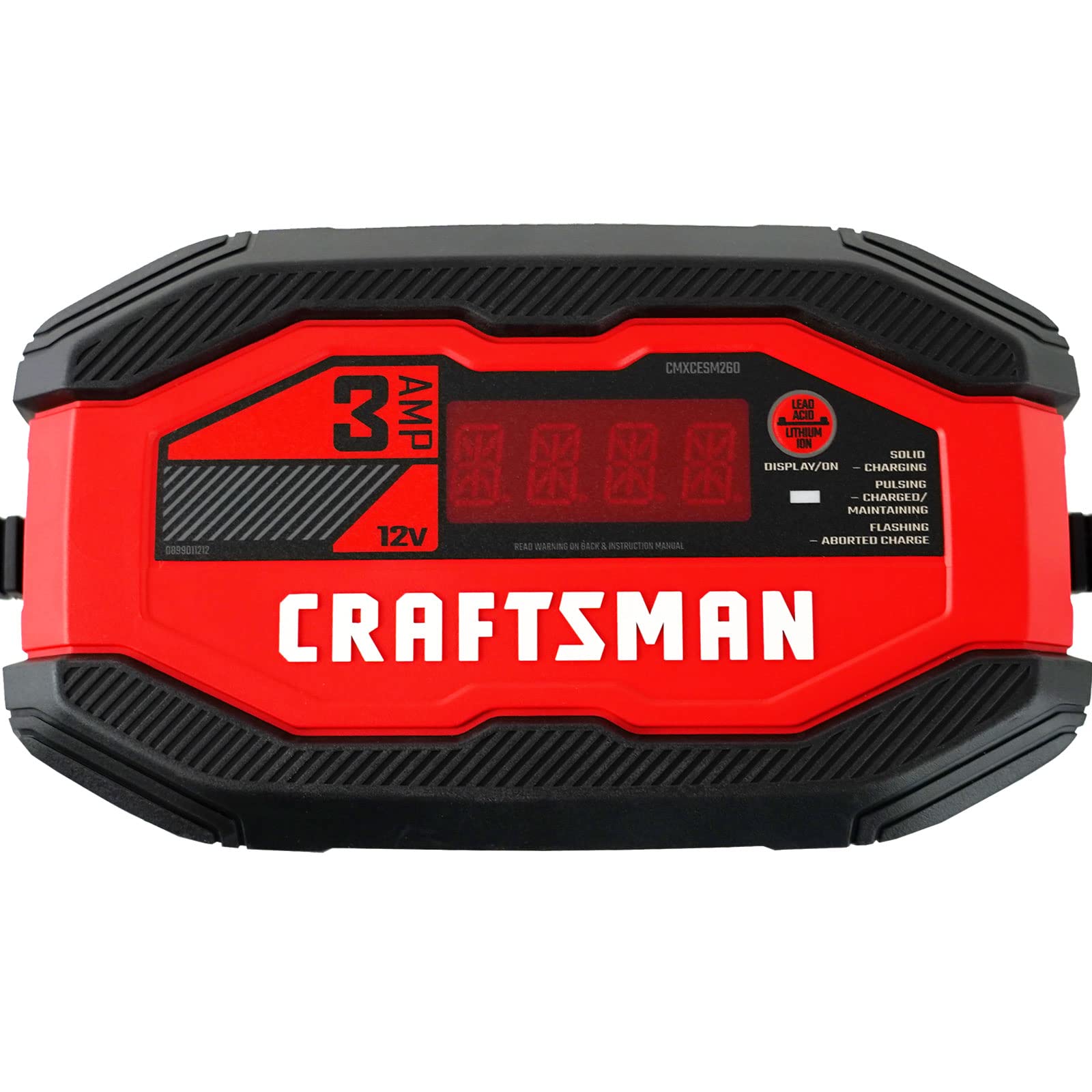 Craftsman 12V MAX* Fully Automatic Battery Charger and Maintainer ...