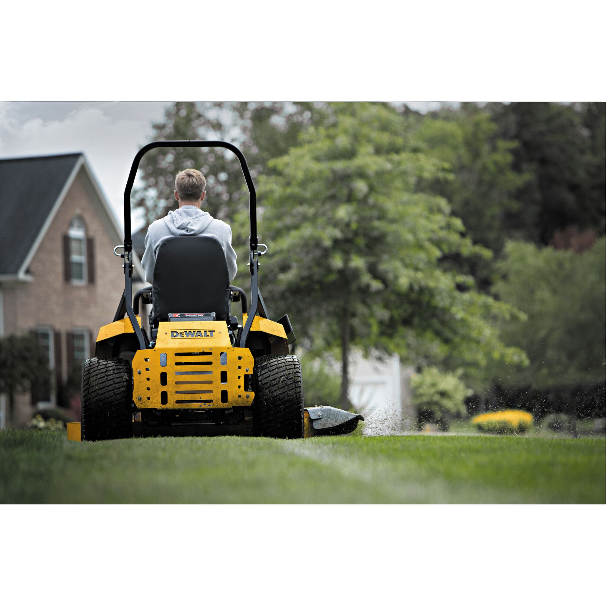 DeWalt 54 in. Gas Hydrostatic Commercial Zero-Turn Mower (DXGZ254P ...