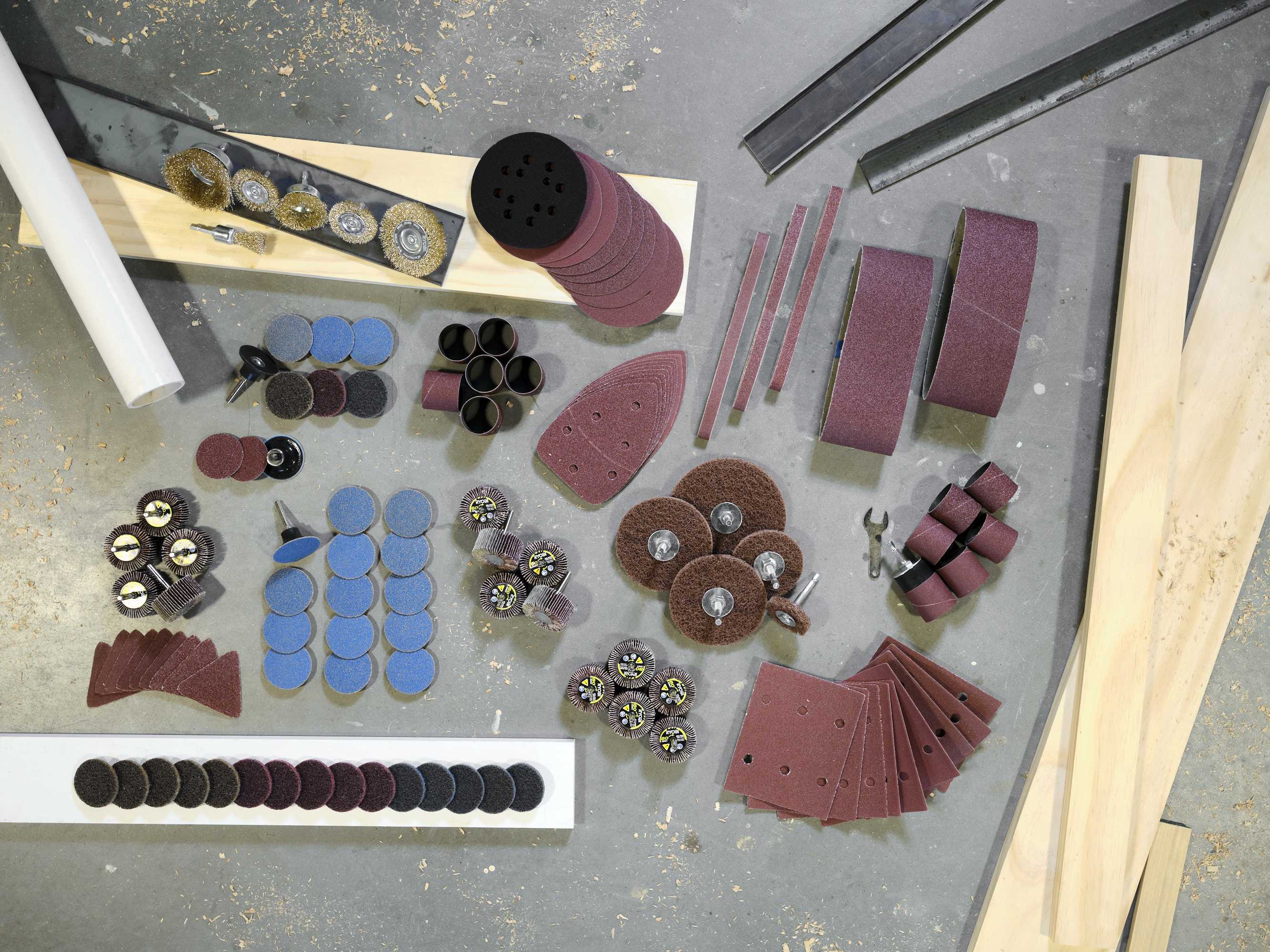 Ryobi Wire Wheel Assortment Set (A72601) - Toolstash