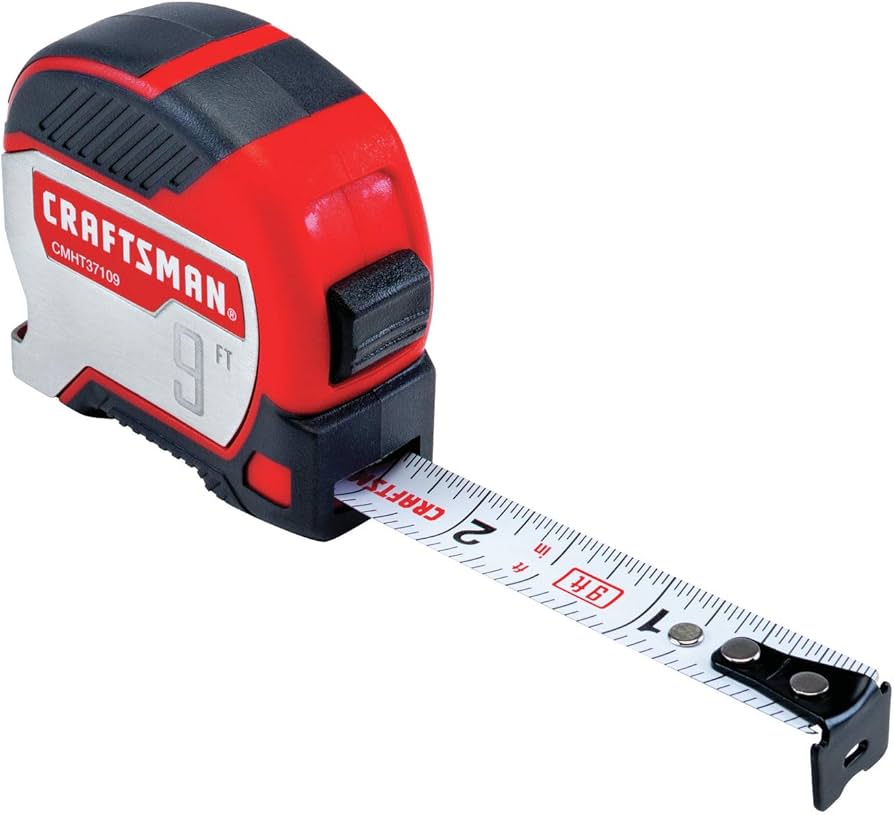 Craftsman Tape Measure, Pocket, 9-Foot (CMHT37109S) - Toolstash