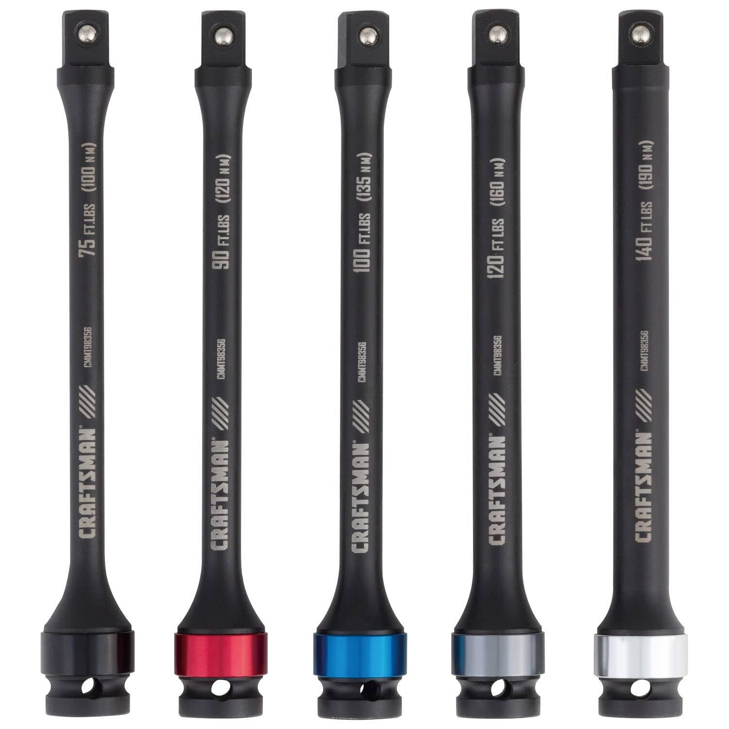 Craftsman Torque Extension Set (5 pc) (CMMT98356) - Toolstash