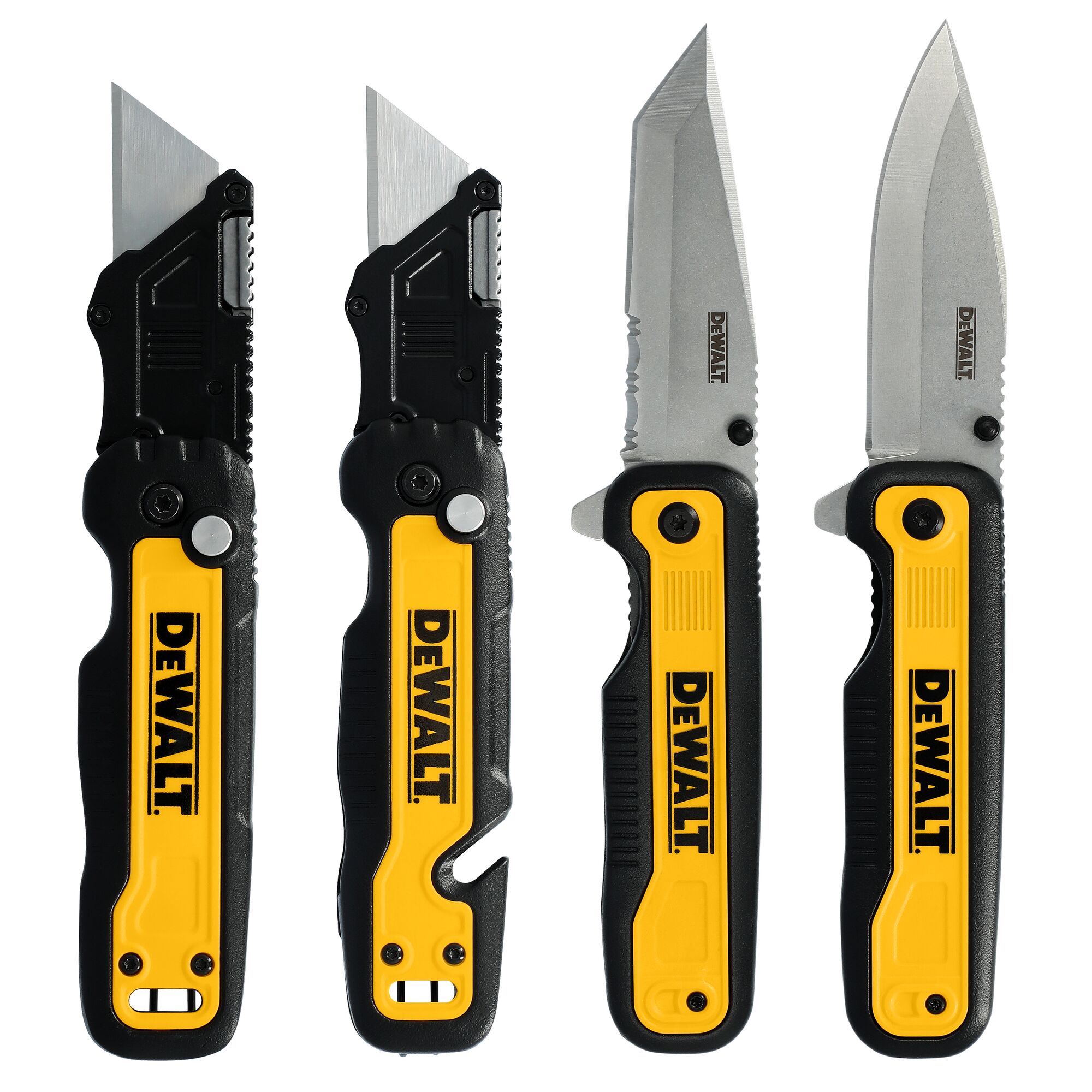 DeWalt Push and Flip Folding Utility Knife with Storage (DWHT10992 ...