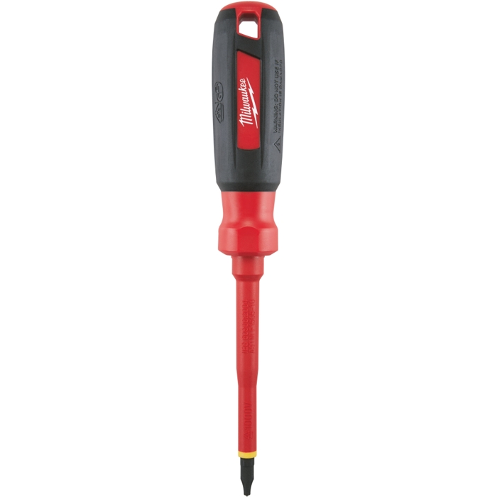 Milwaukee #1 ECX - 4" 1000V Insulated Screwdriver (48-22-2241) - Toolstash