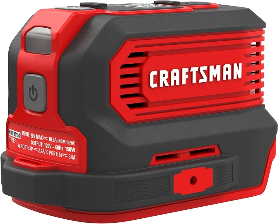Craftsman 150W Power Inverter (CMCB1150B) - Toolstash