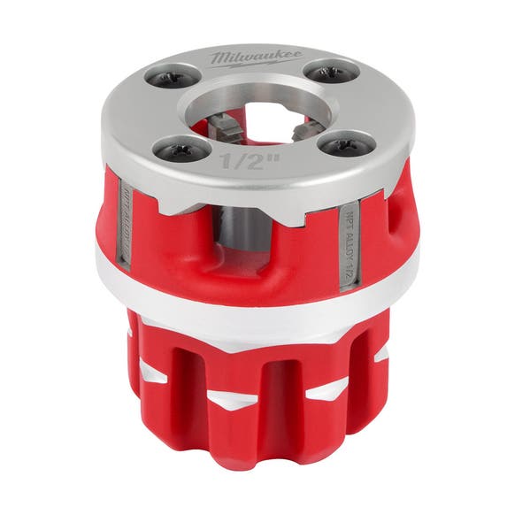 Milwaukee Compact ALLOY NPT Portable Pipe Threading Forged Aluminum Die ...