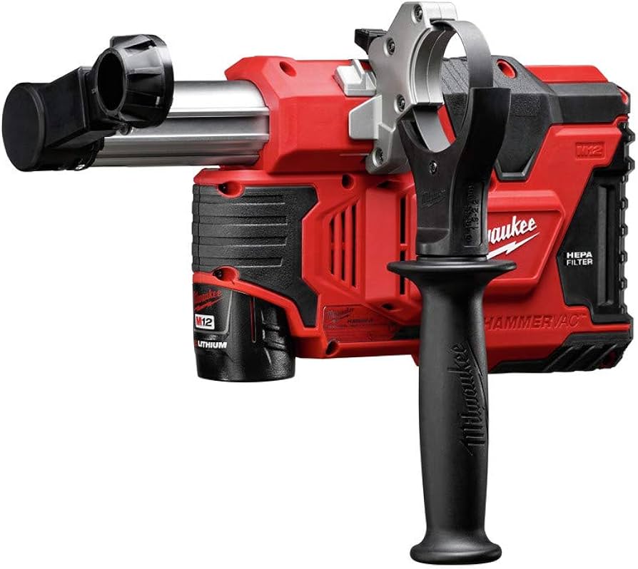 Milwaukee M12 HAMMERVAC Universal Dust Extractor Kit (2306-22) - Toolstash