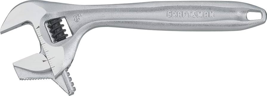 Craftsman 8-in Reversible Jaw Adjustable Wrench (CMMT82337) - Toolstash