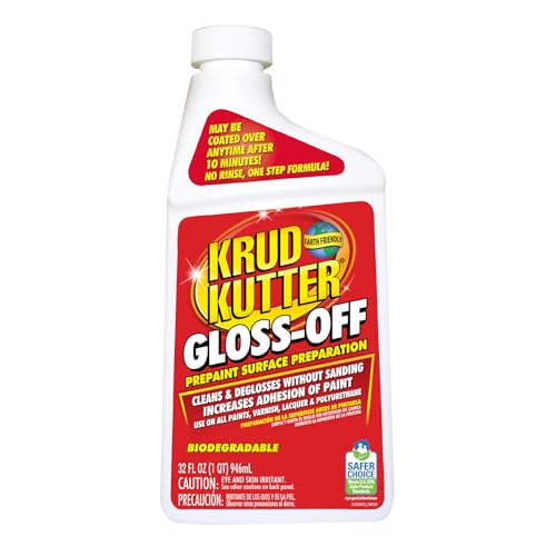 Krud Kutter GO326 Gloss Off Prepaint Surface Preparation Cleaner, 32 oz ...