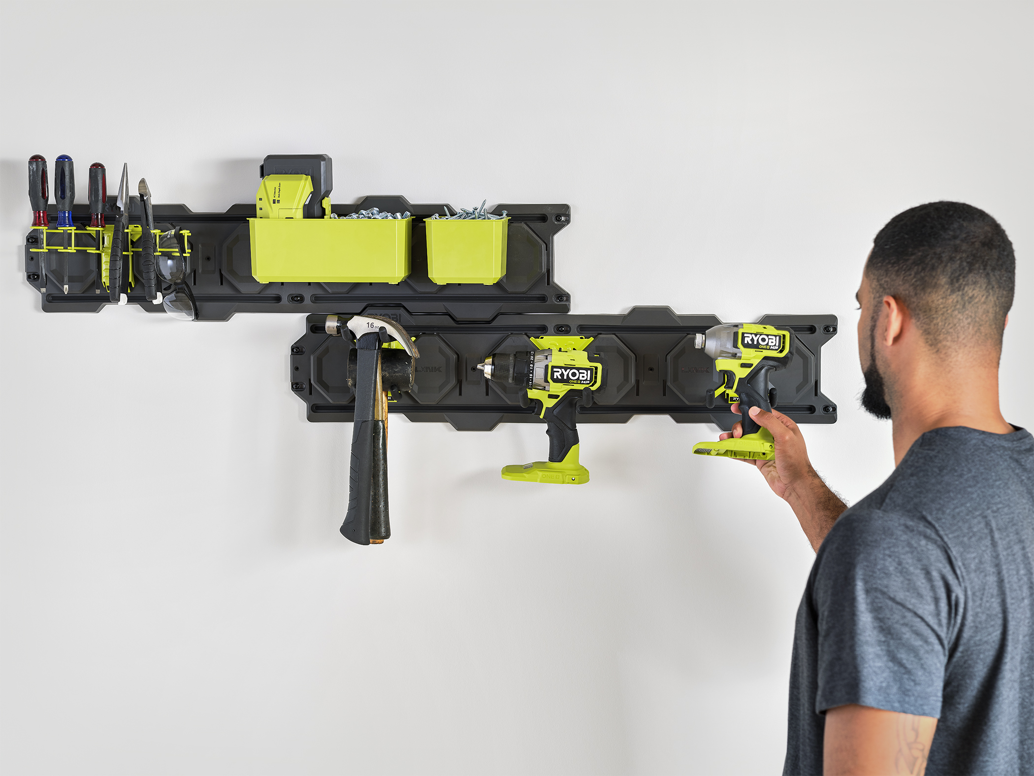Ryobi Link Wall Rails (2-Pack) (STM504) - Toolstash