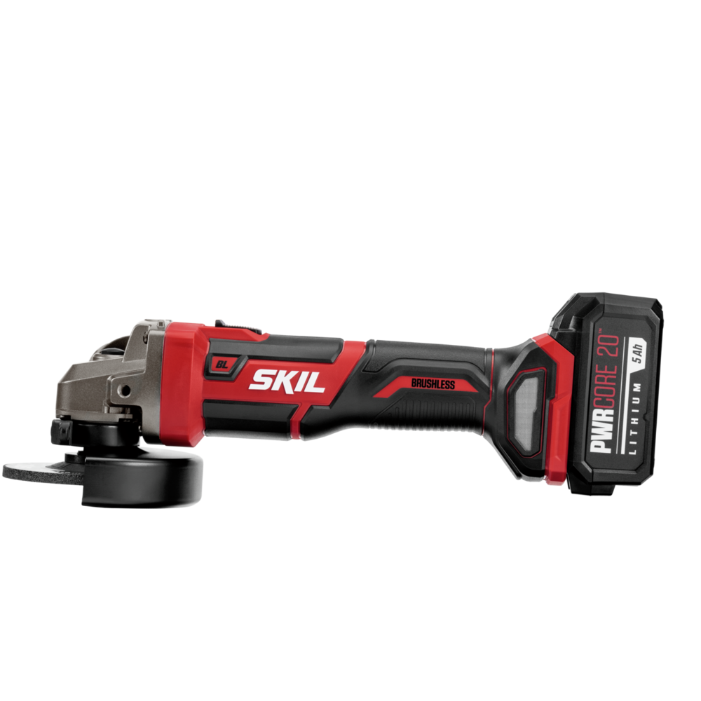 Skil Brushless 20V 4-1/2 IN. Angle Grinder Kit (AG2907-1A) - Toolstash