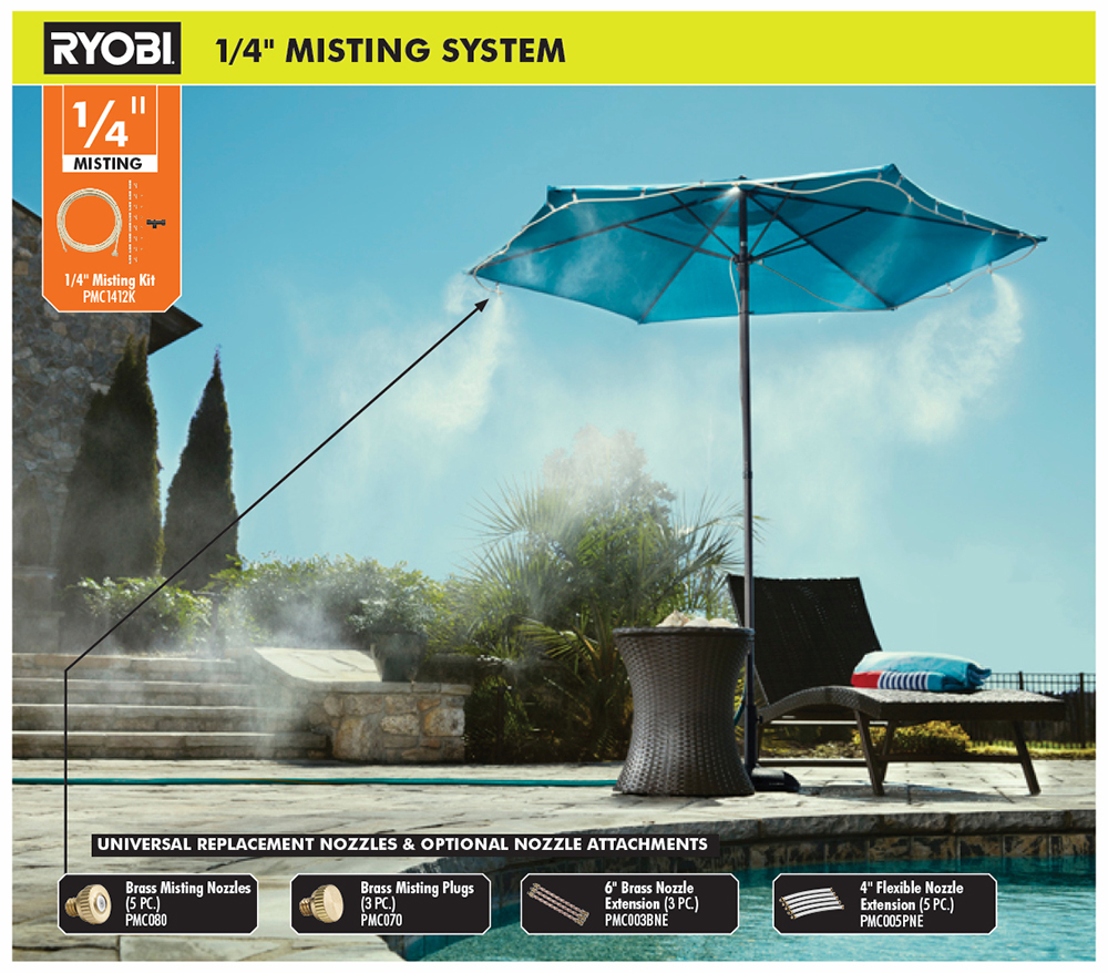 Ryobi 4" Flexible Nozzle Extension (5-Pack) (PMC005PNE) - Toolstash
