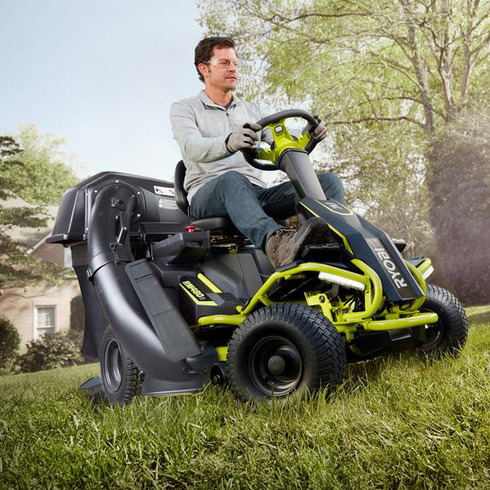 Ryobi Electric Riding Mower Bagger Attachment (ACRM001) - Toolstash