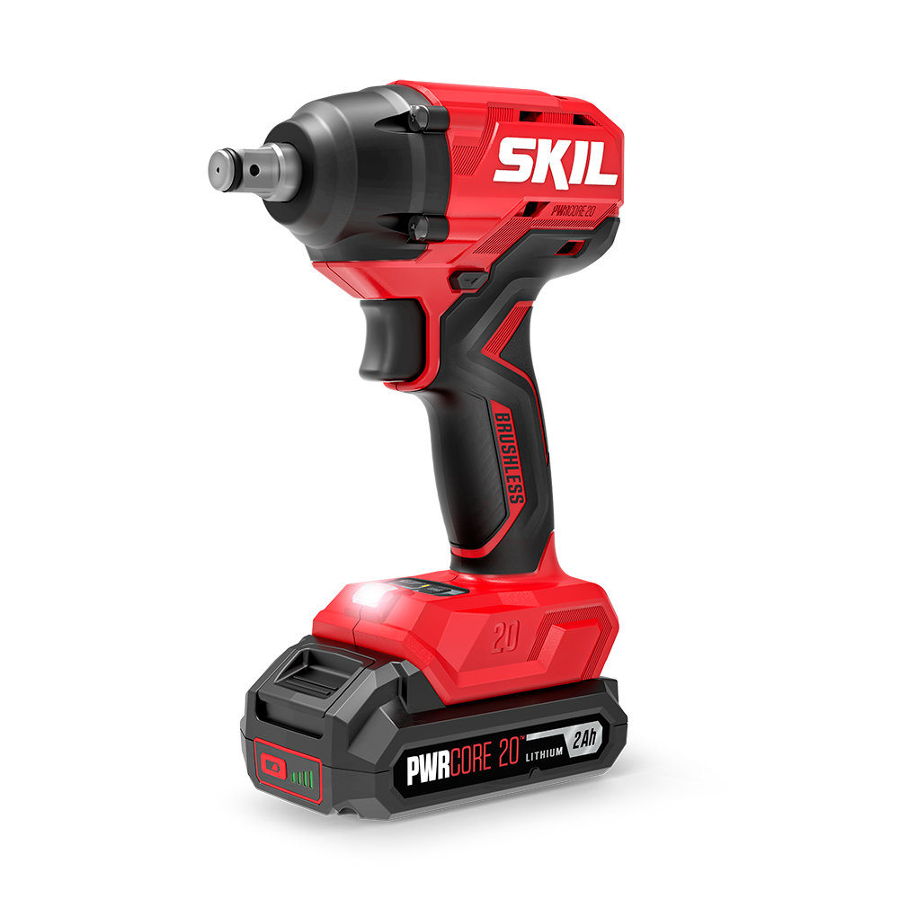 Skil PWR CORE 20 Brushless 20V 1/2 In. Impact Wrench (IW6720B-10 ...