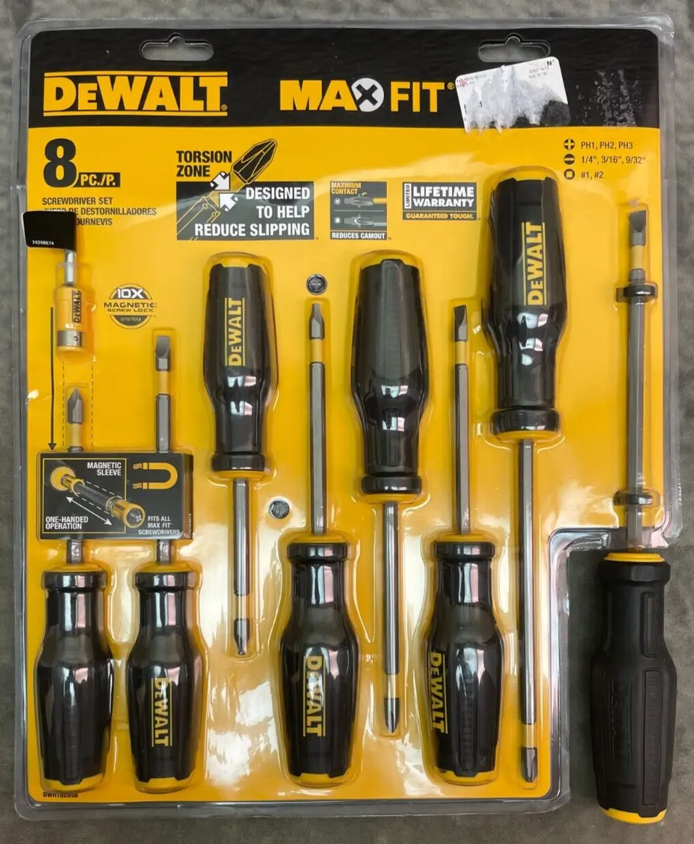 DeWalt Screwdriver Set (DWHT62058) - Toolstash