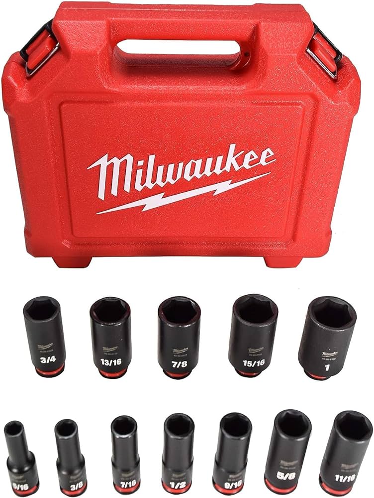 Milwaukee Impact Duty 3/8" Drive Socket Set (49-66-7006) - Toolstash