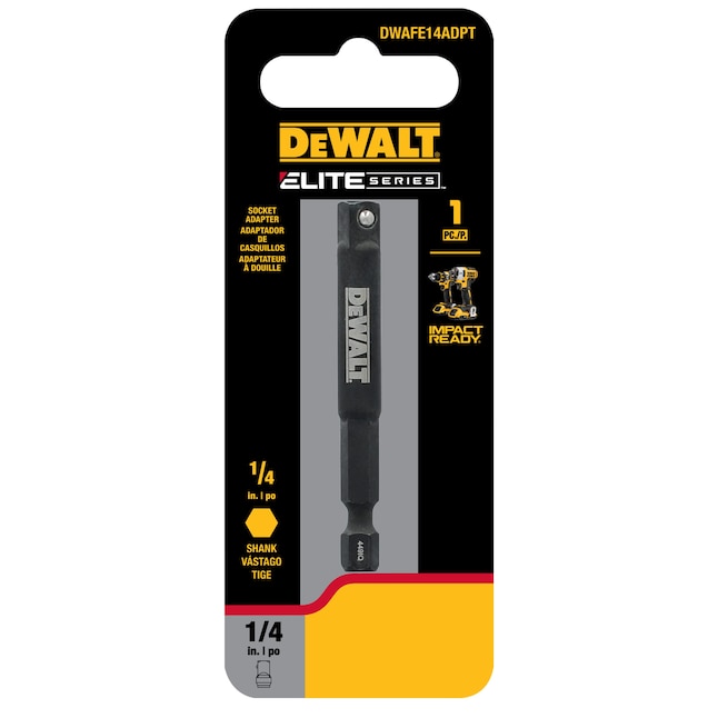 DeWalt 1/4 in. Socket Adapter (DWAFE14ADPT) - Toolstash