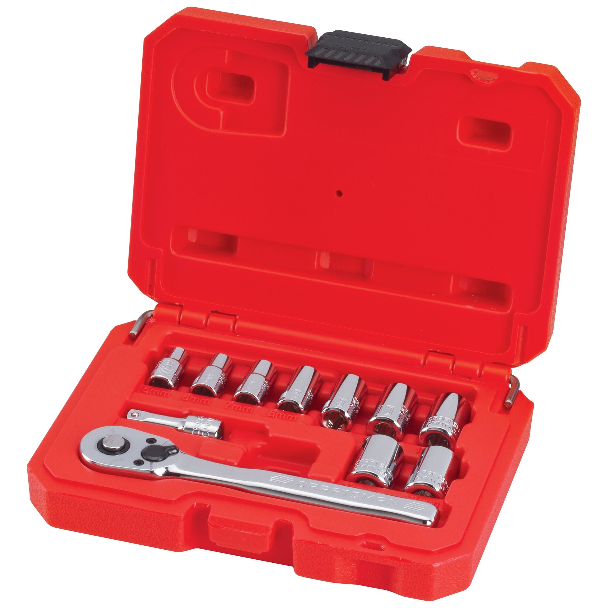Craftsman 1/4" Drive Metric Mechanics Tool Set (CMMT34861) - Toolstash