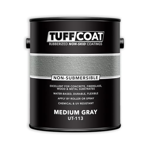 Tuff Coat UT-113 Medium Gray - 1 Gallon: Medium Texture, Non ...