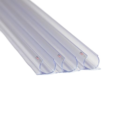 Novelty Lights 10 Pack 3/8in Rope Light Track, 3 Feet Clear PVC ...