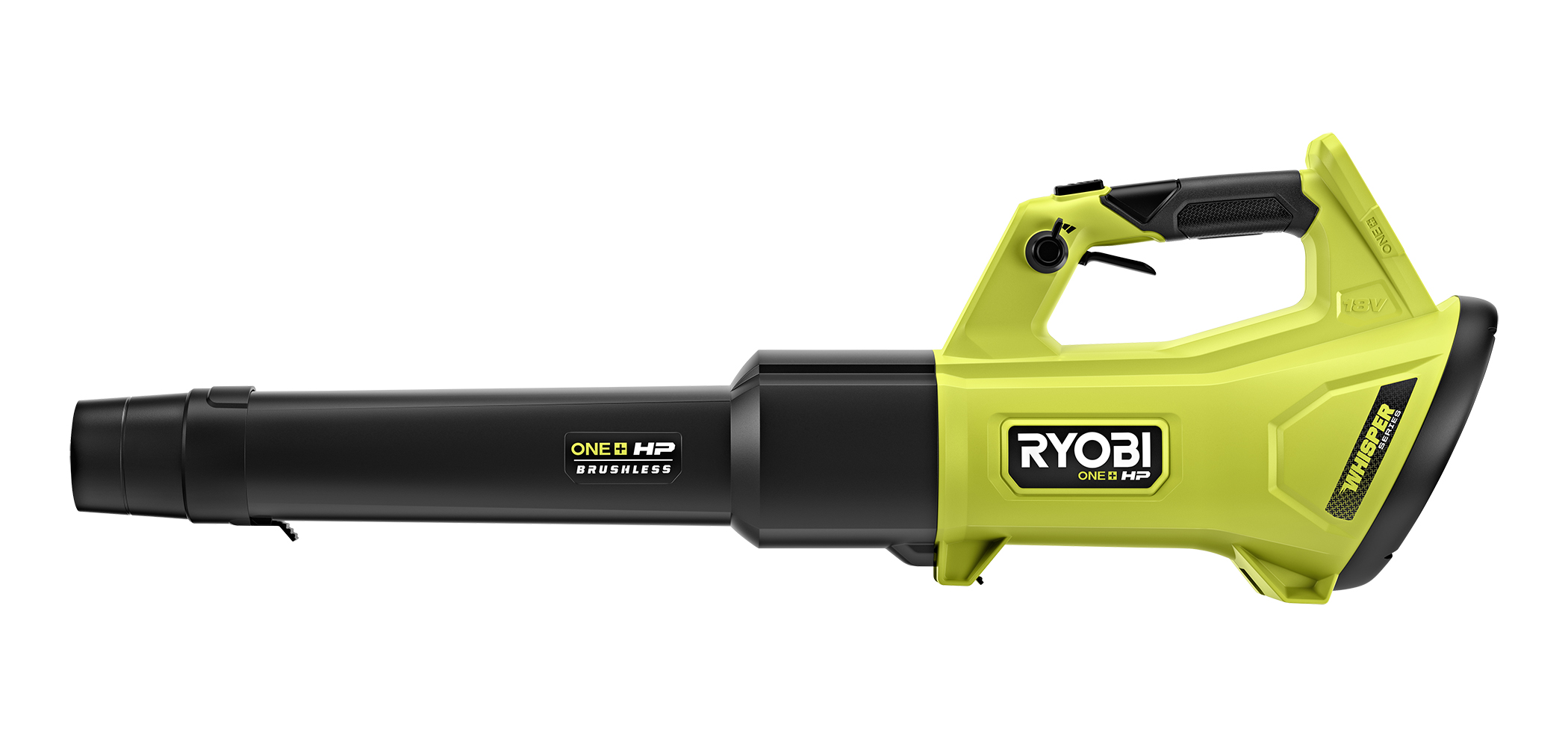 Ryobi 18V ONE+ HP Brushless Whisper Series 450 CFM Blower (P21014BTL ...