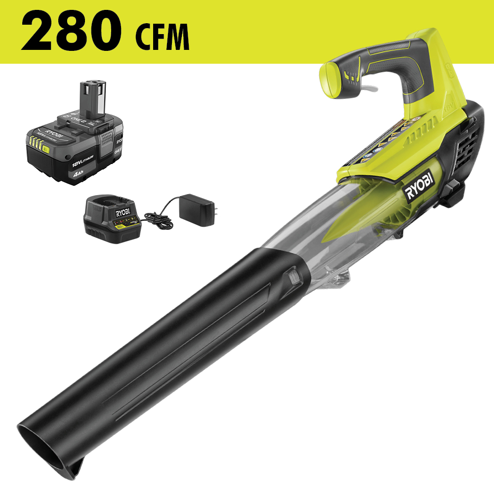 Ryobi 18V ONE+ 280 CFM Jet Fan Blower Kit (P21801) - Toolstash