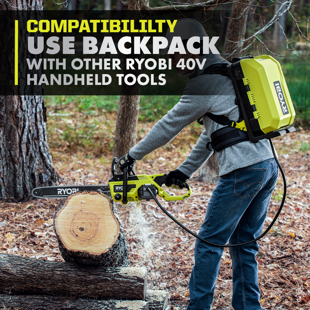 Ryobi 40V Backpack Power Supply/Charger (OP40BPAVNM) - Toolstash