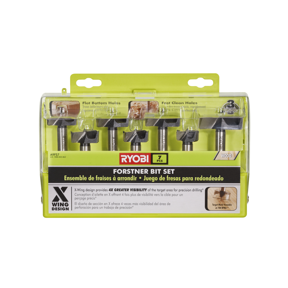 Ryobi Forstner Bit Set (A9FS7) - Toolstash