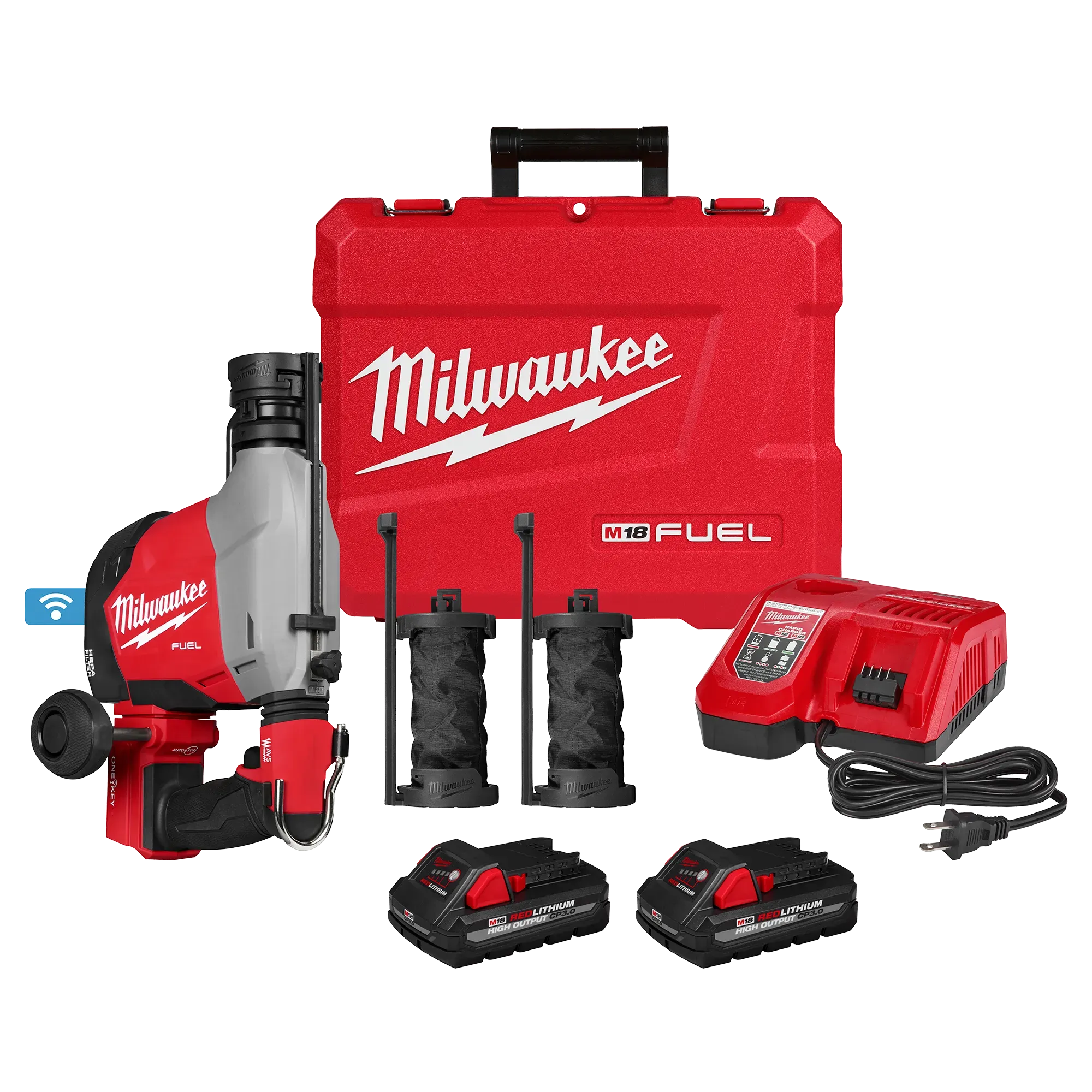 Milwaukee Overhead Rotary Hammer with Integrated Dust Extraction (3311 ...