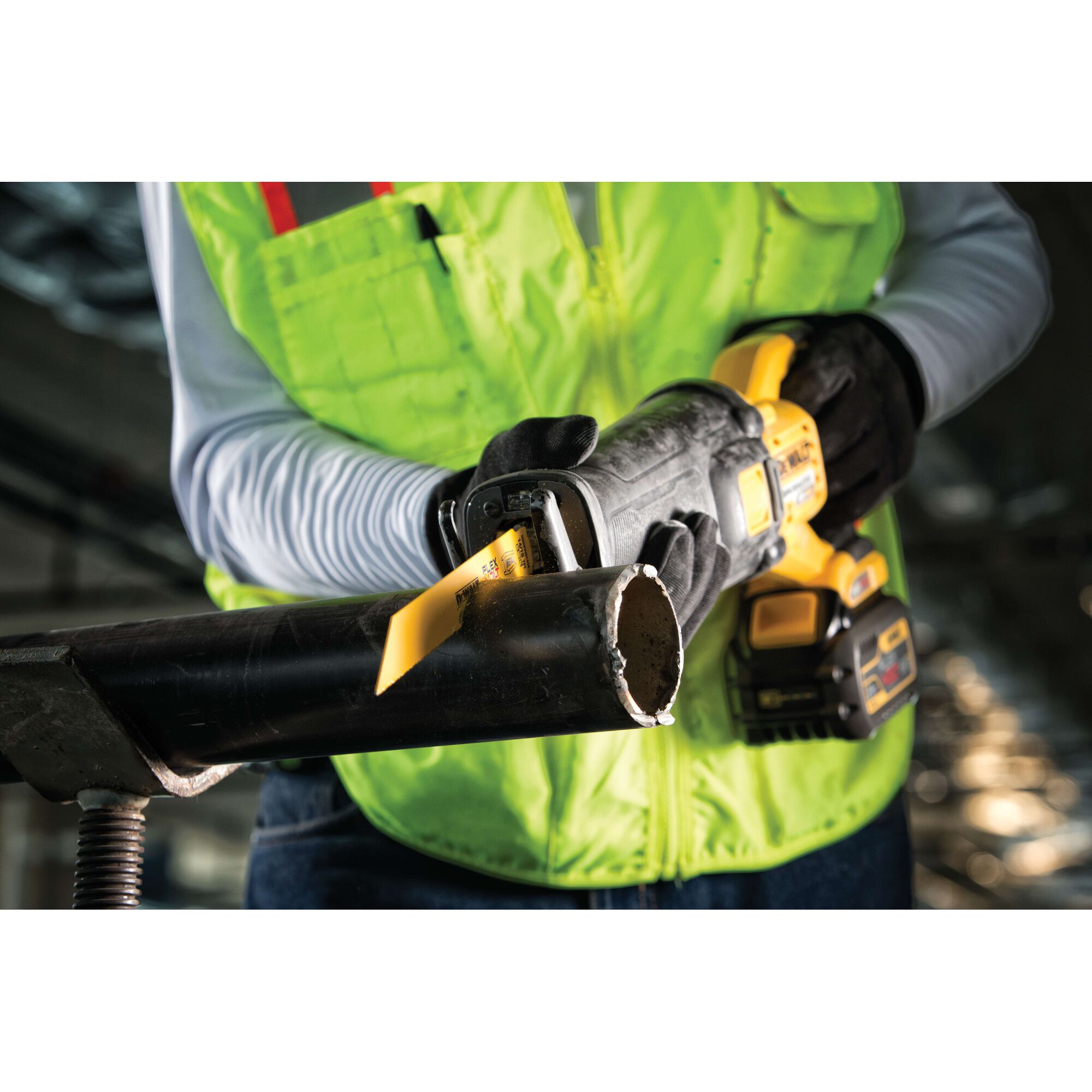 DeWalt 8" 14/18 TPI metal reciprocating saw blade (5-pack) (DWAFV481418 ...