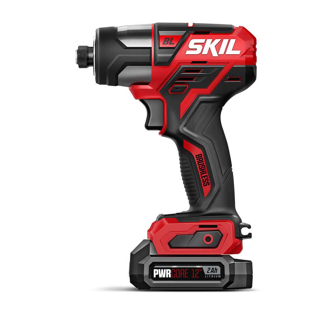 Skil Brushless 12V 1/4 in. Hex Impact Driver Kit (ID574402) - Toolstash