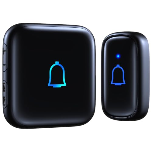 LeadGo Classroom Doorbell Wireless Doorbell IP66 Waterproof 1000Ft 66 ...
