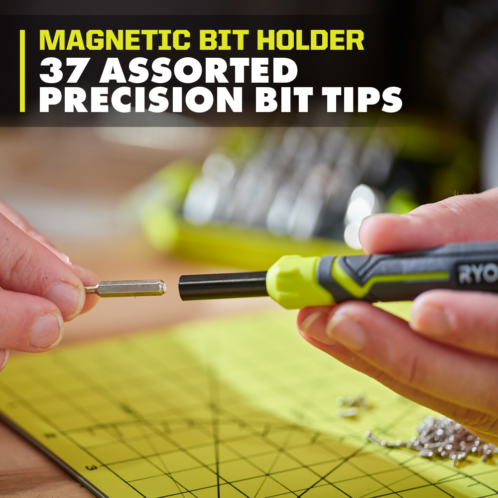 Ryobi Precision Screwdriver Set (38-Piece) (RHSDP03) - Toolstash