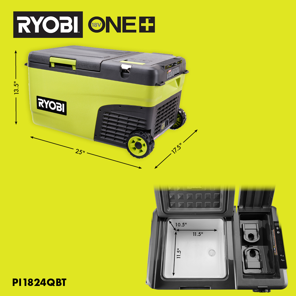 Ryobi 18V ONE+ 24Q Hybrid Power Cooler (Pi1824QBT) - Toolstash