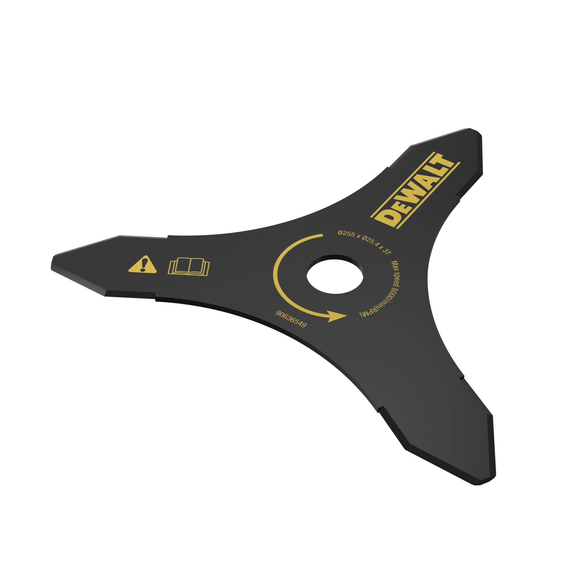 DeWalt 10 in. Brush Cutter Tri-Blade (DWZBC580) - Toolstash