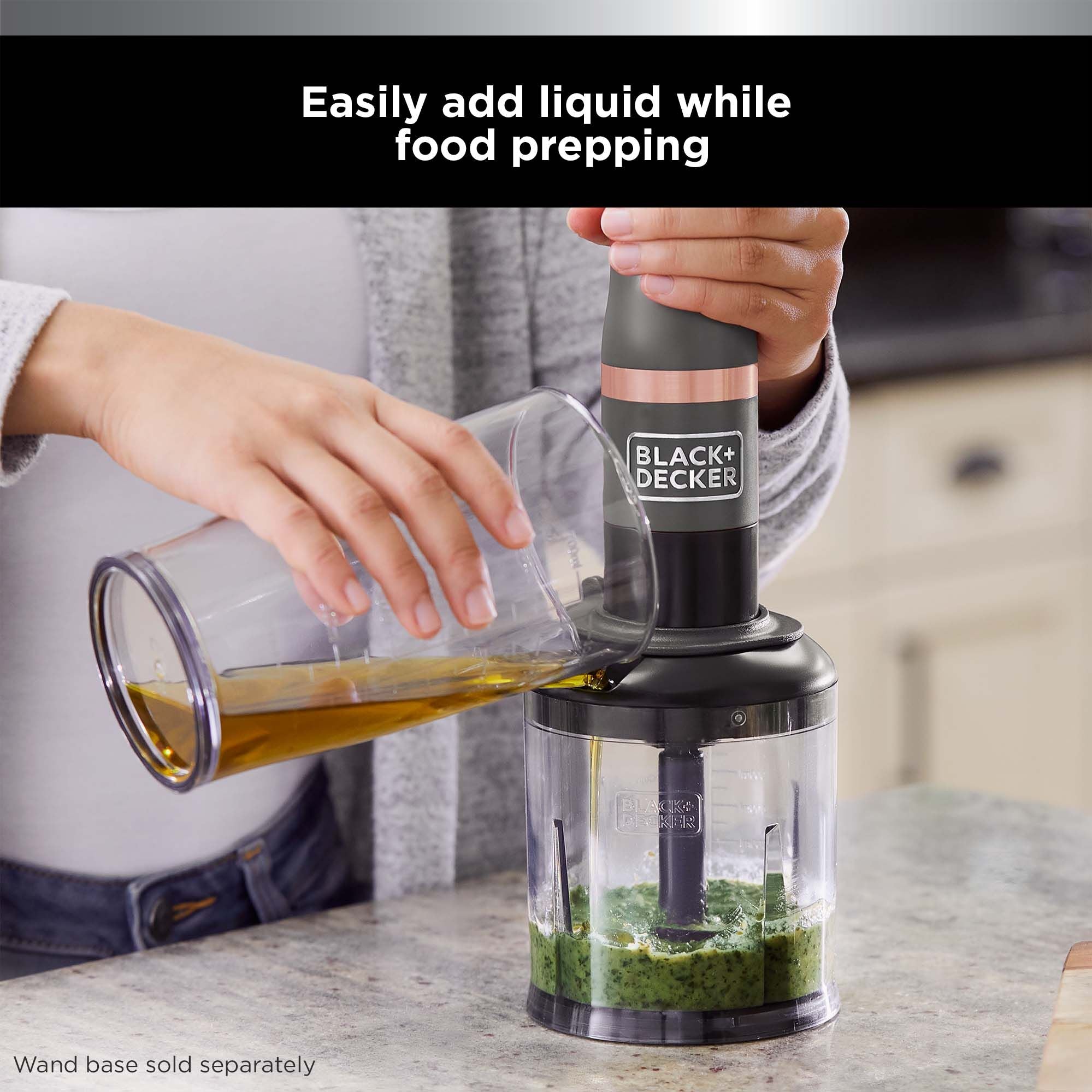 Black & Decker kitchen wand Food Processor Attachment (BCKM101FP ...