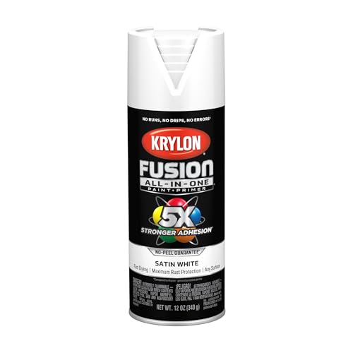 Krylon Fusion All-In-One Adhesive Spray Paint for Indoor/Outdoor Use ...