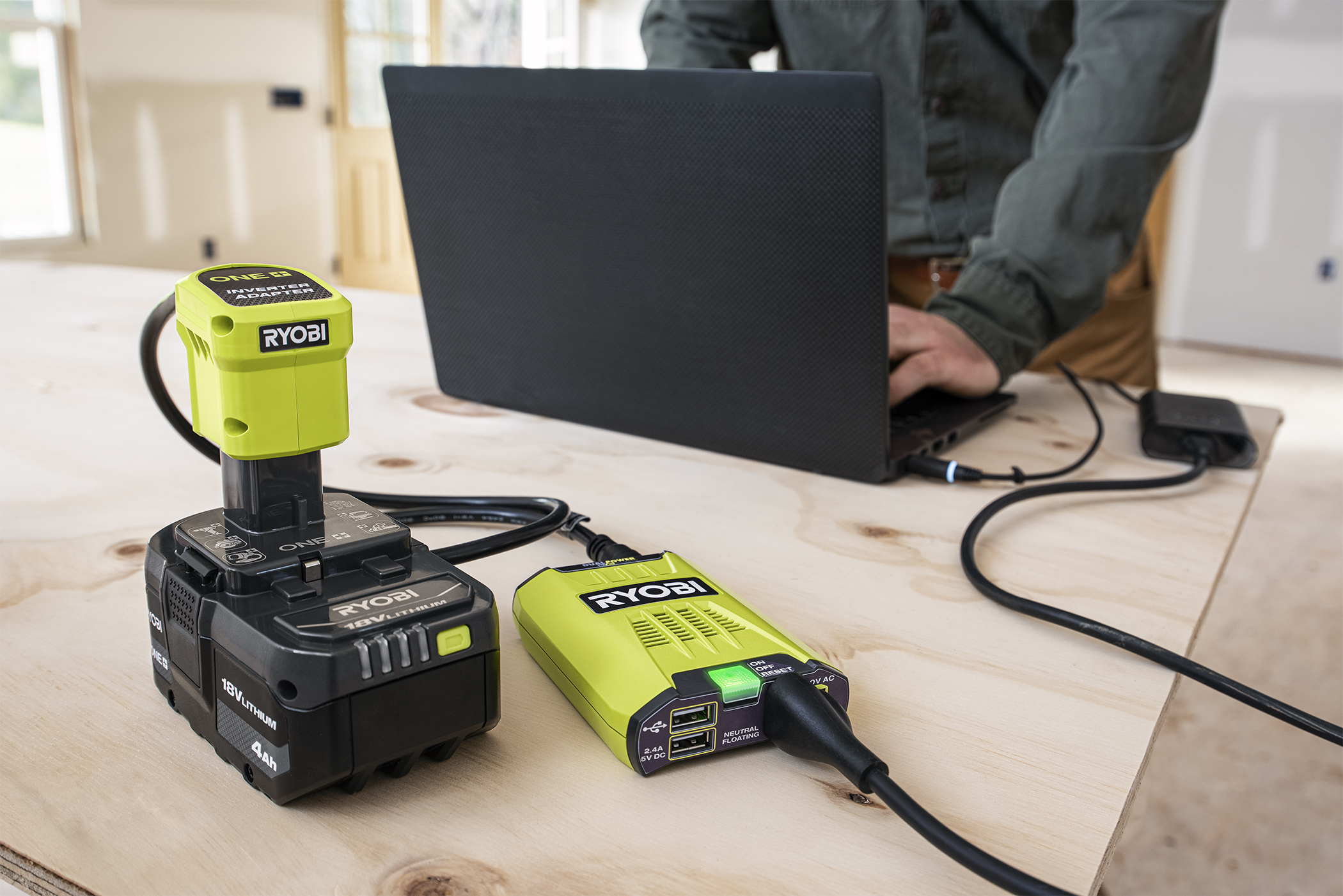 Ryobi 18V ONE+ 120-WATT AUTOMOTIVE POWER SOURCE (RYi120A) - Toolstash