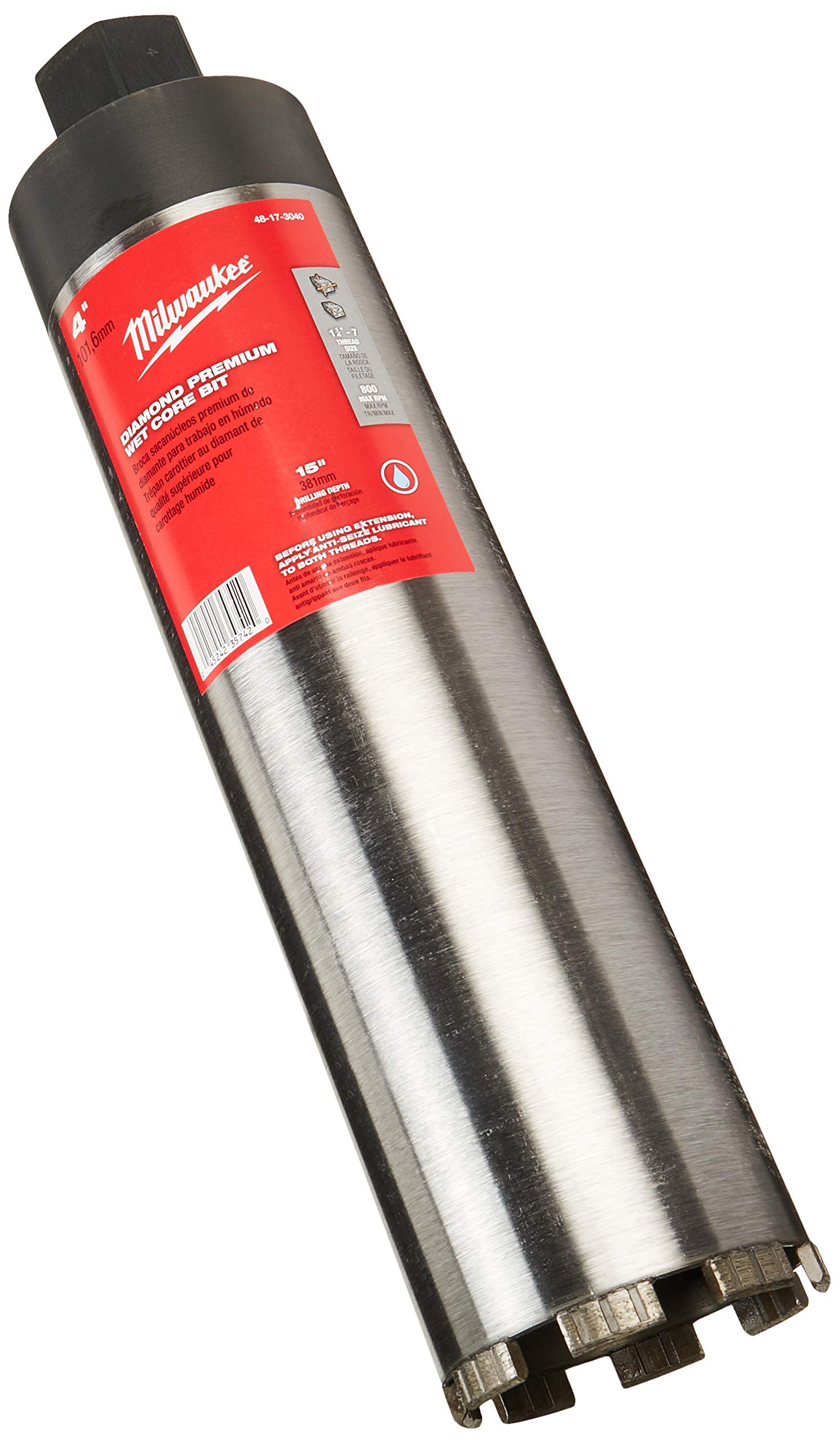 Milwaukee Diamond Premium Wet Core Bit (48-17-3040) - Toolstash