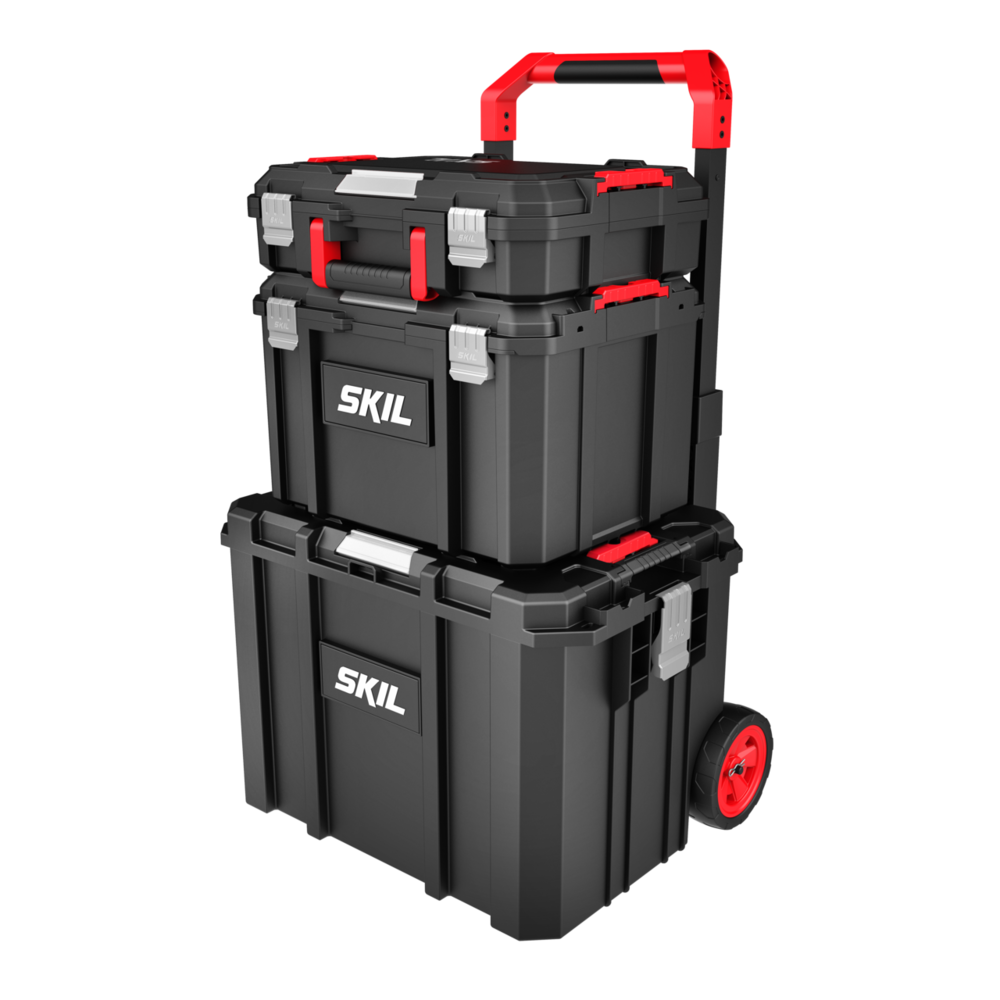 Skil Rolling Tool Box 3-Piece Tower Set (TSM0002-3) - Toolstash